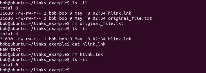 Hard Links Linux