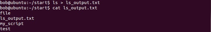 Redirect Input And Output Linux