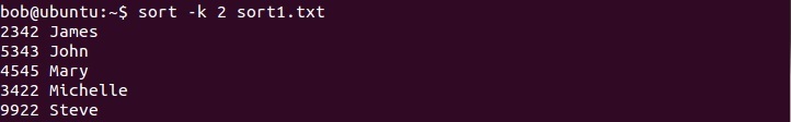 Sort Lines Of A Text File Linux 