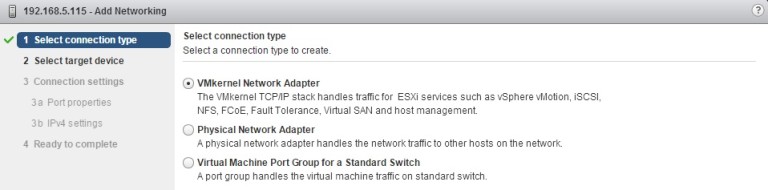 VMkernel port for iSCSI software initiator | VMware ESXi#