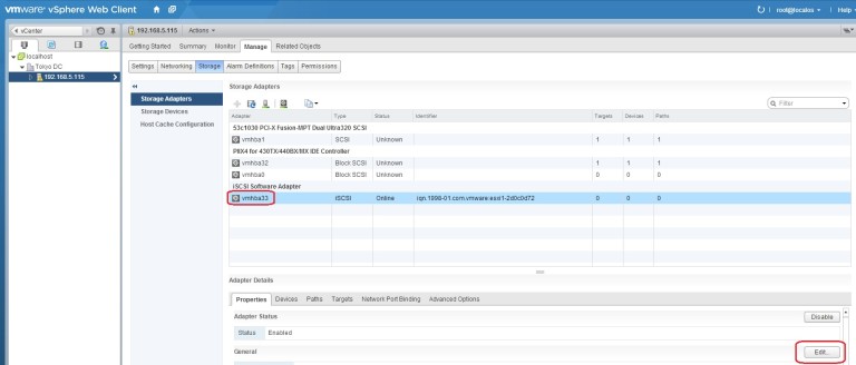 Configure iSCSI software initiator | VMware ESXi#