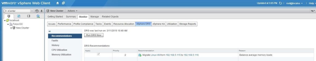 Enable DRS | VMware ESXi#