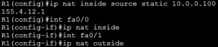Static NAT configuration | CCNA#