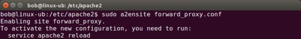 Configure Apache as a forward proxy | Apache#