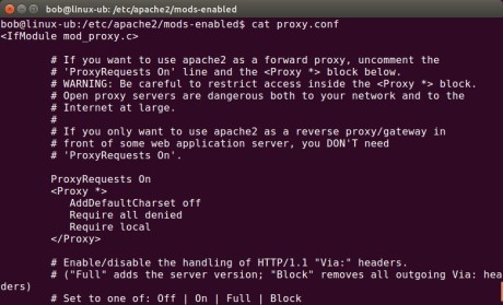 Configure Apache as a forward proxy | Apache#