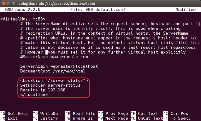 Display server statistics | Apache#