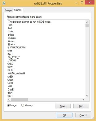 DLL View tabs | Process Explorer#