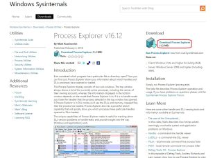 Install Process Explorer | Process Explorer#