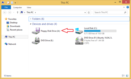 Adding a floppy drive | VMware Workstation Player#