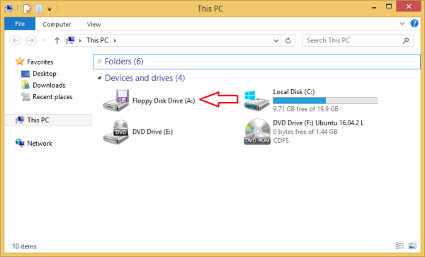 Adding a floppy drive | VMware Workstation Player#