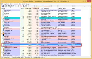 View Integrity Levels | Process Explorer#