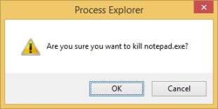 Kill a process | Process Explorer#